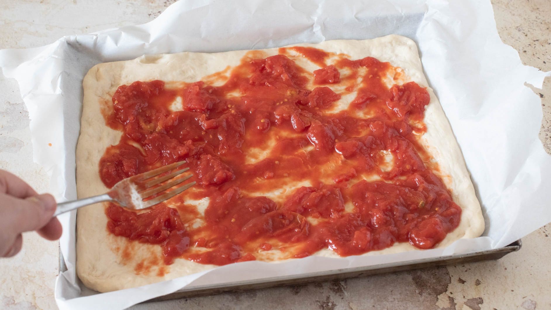 Pariser: das Rezept für typisch neapolitanische rustikale Pizza - Аlte ...