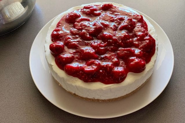 Cheesecake aux framboises : la recette fraîche et délicieuse du dessert ...