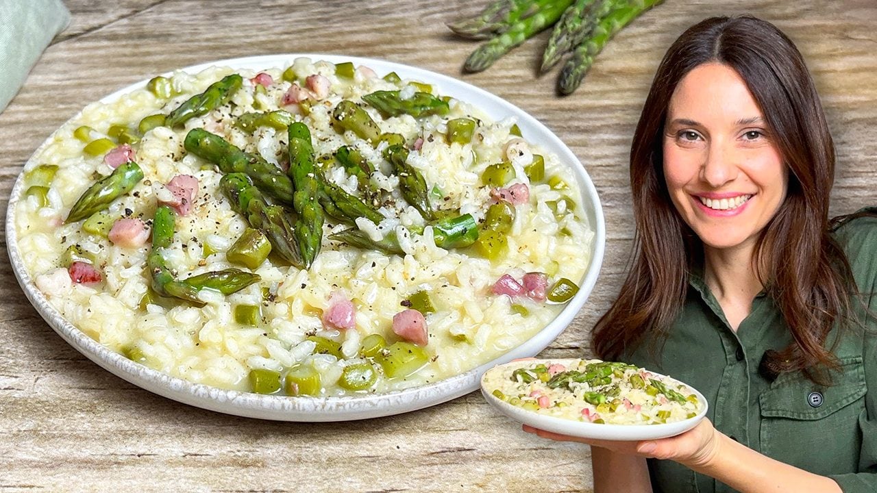 Risotto asparagi e pancetta: la ricetta