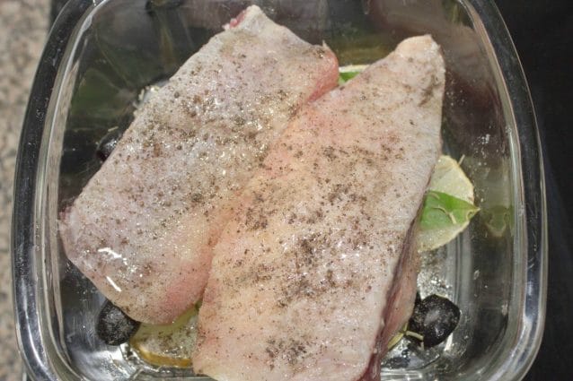 Roasted Cod with Olives Recipe