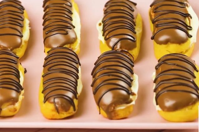 Whipped Cream Éclairs Recipe