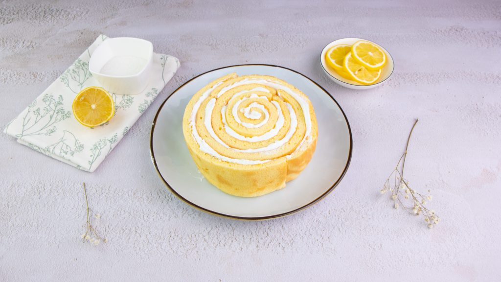 Lemon Pinwheel Cake Recipe