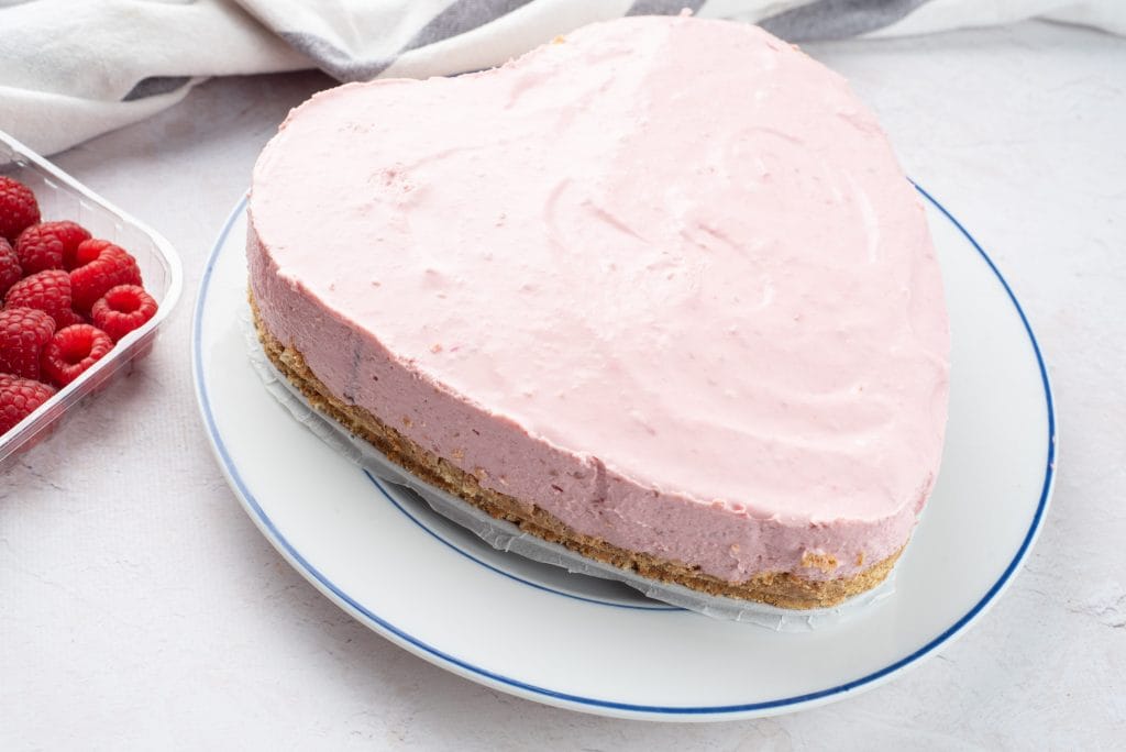Heart-shaped Cheesecake Recipe
