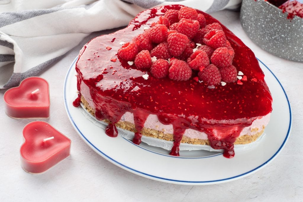 Heart-shaped Cheesecake Recipe