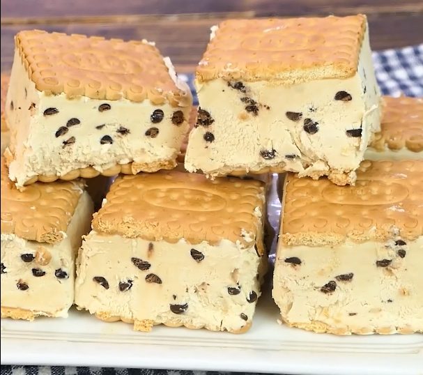 Tiramisu ice cream biscuits: easy and delicious!
