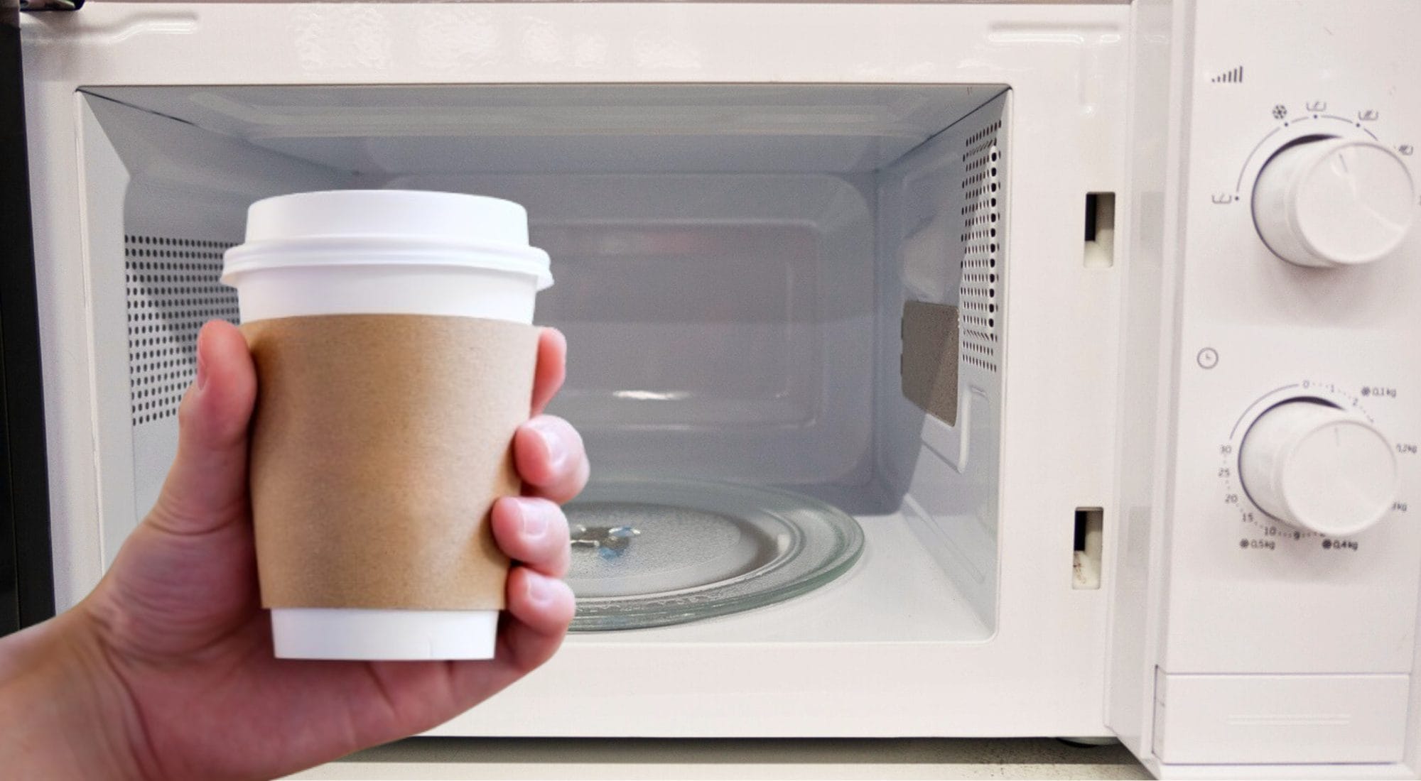 Microwave paper cup store