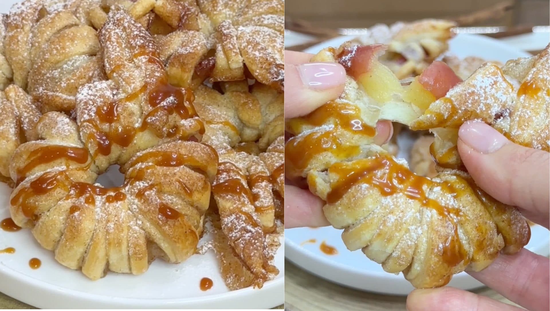 4-Ingredient Puff Pastry Apple Wrapped Donuts: The Perfect Sweet Snack!