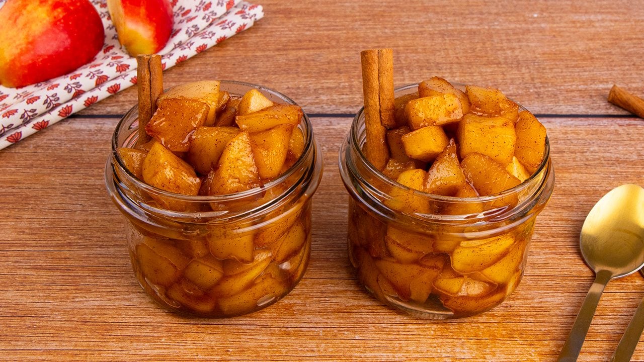 Easy Baked Apple Cubes with Cinnamon