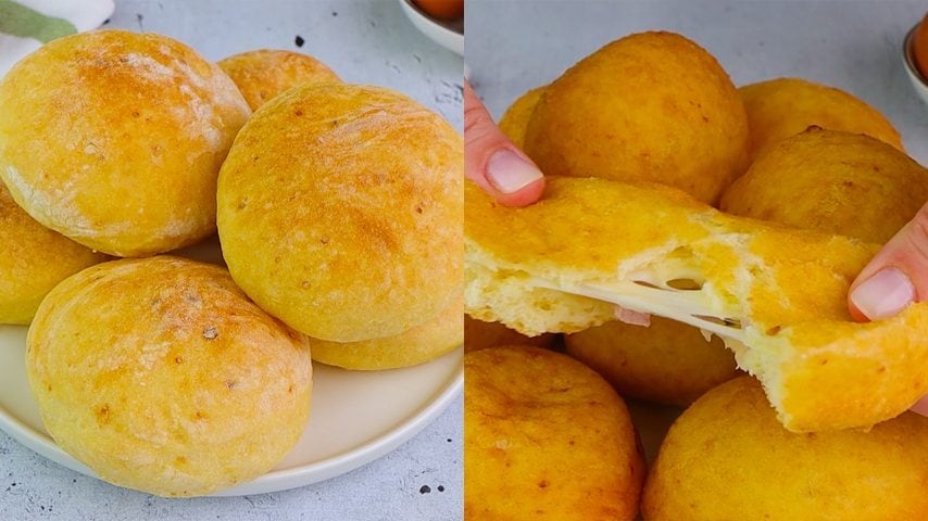 Delicious Ham and Cheese Stuffed Potato Bombs