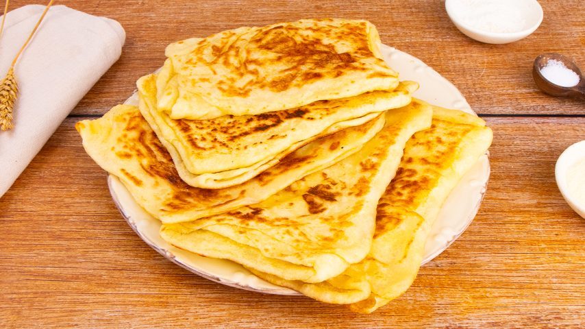 Homemade Moroccan Msemmen Recipe